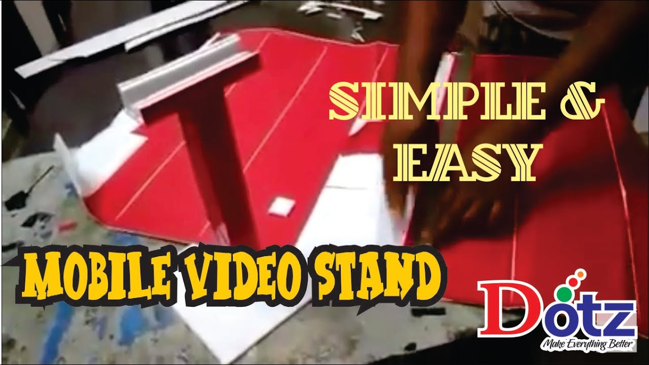 Mobile video stand making - YouTube