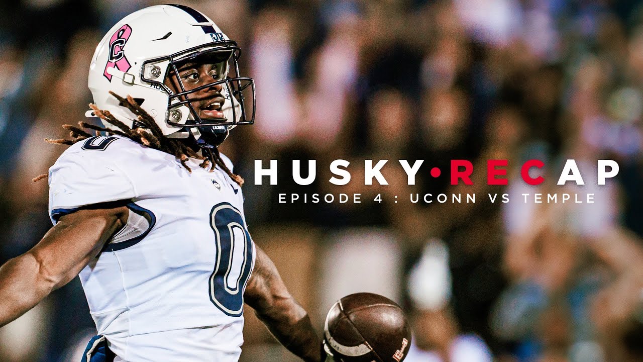 Husky Recap: UConn Football vs. Temple Highlights - YouTube