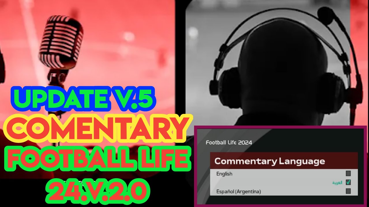 PES 2021 Football Life in-game commentary Update version 5 (16.Jun.2024 ...