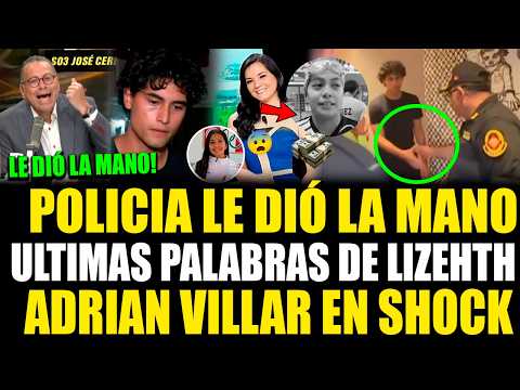 REVELADOR! Se filtra el ultimo video de Lizeth Marzano mientras Adrián Villar da la mano a policía