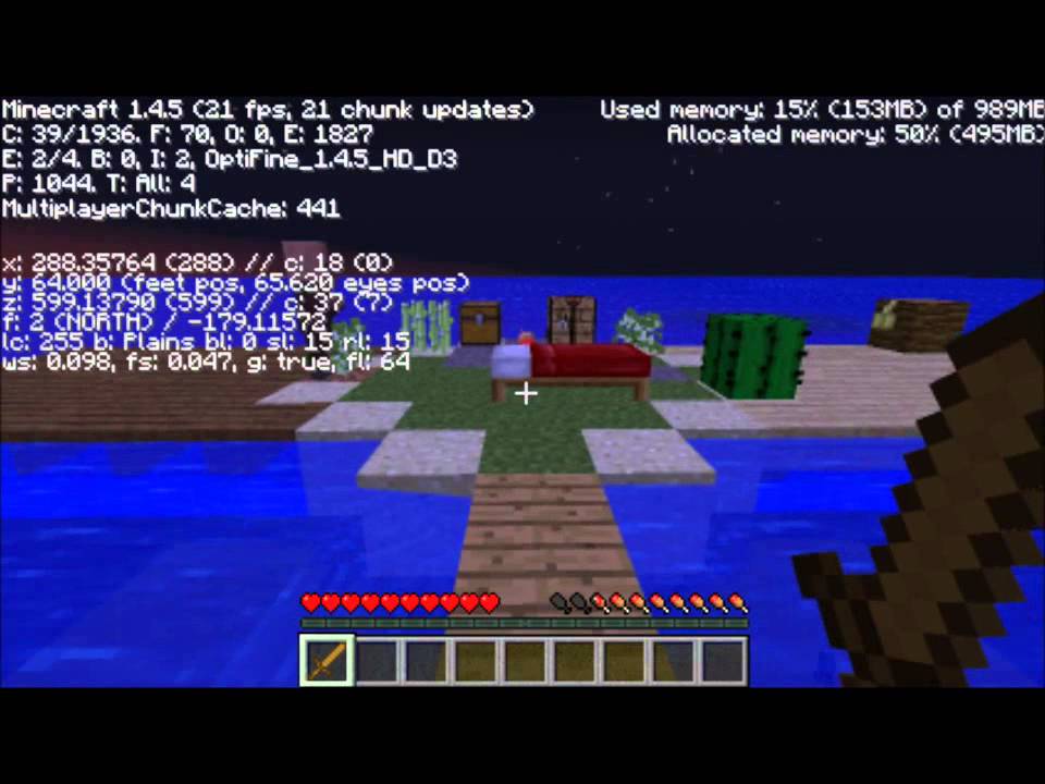Minecraft Ocean Block Episode 1: The Beginning - YouTube