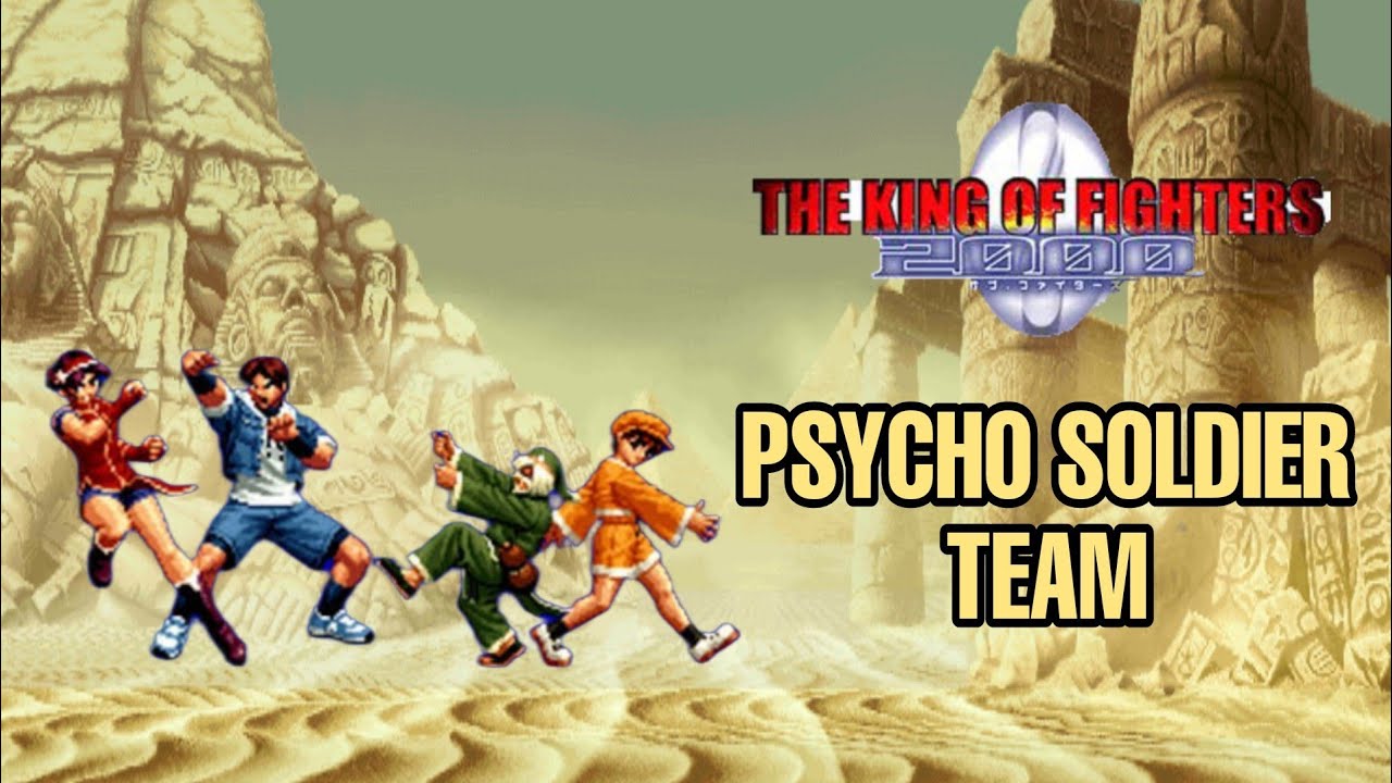 KOF 2000: Psycho Soldier Team (Level-8) Gameplay - YouTube