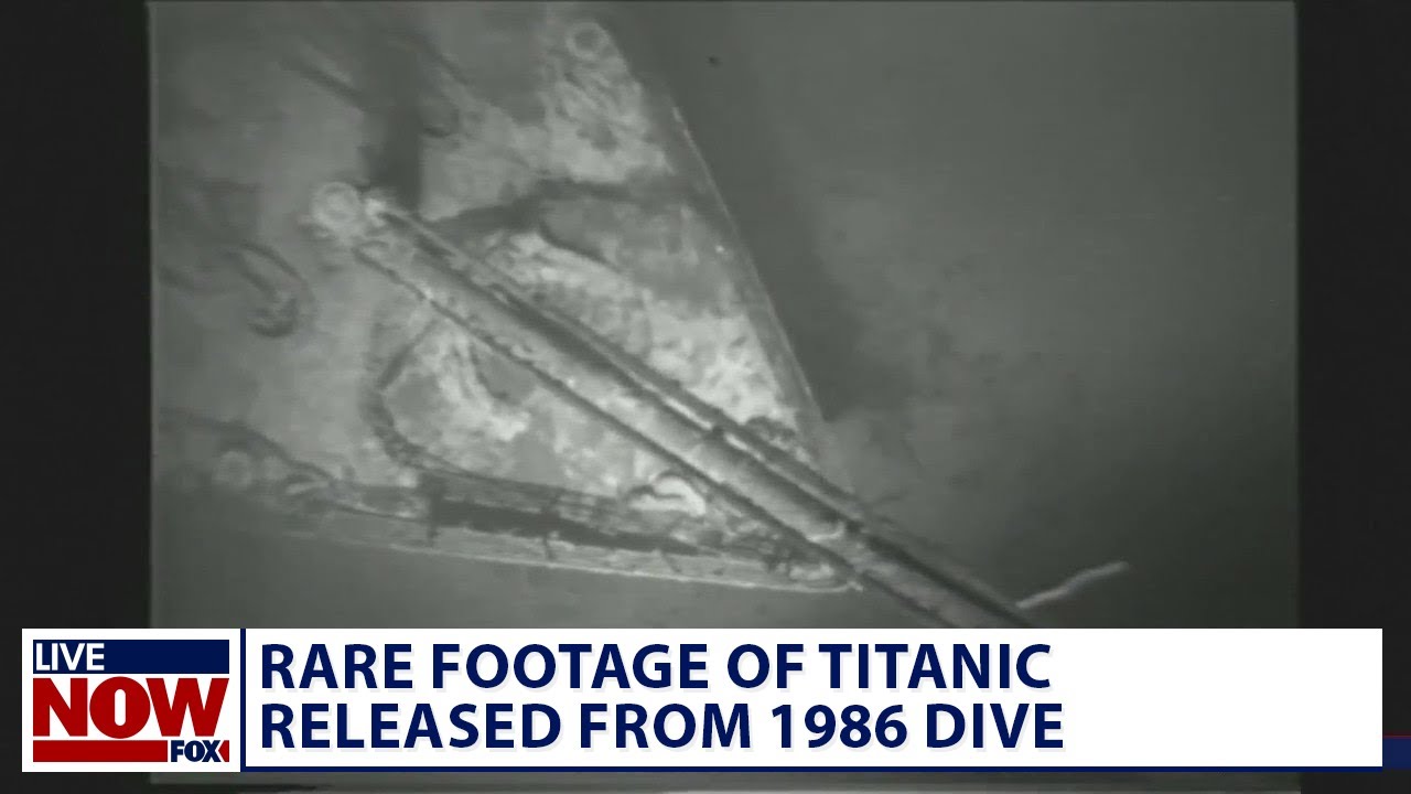 Rare Titanic footage released show state of the sunken ship | LiveNOW ...