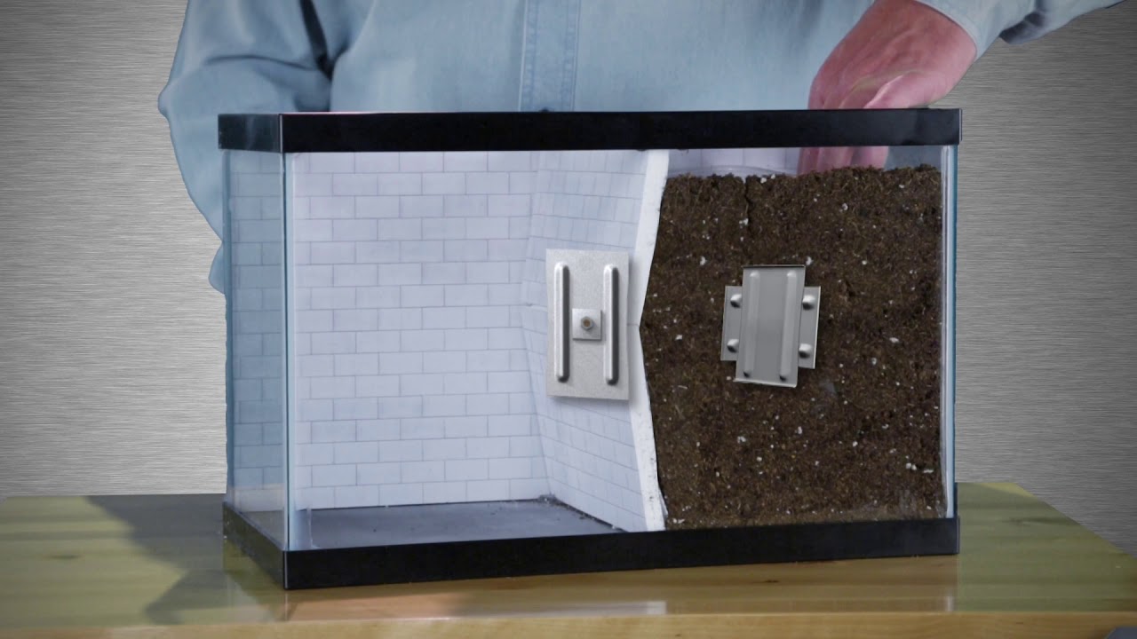 Bix Basement Systems: Bowing Walls - YouTube