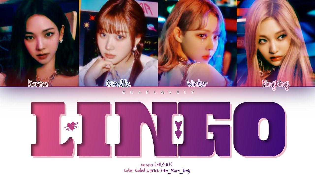 aespa 에스파 'LINGO' Color Coded Lyrics (Han/Rom/Eng) - YouTube
