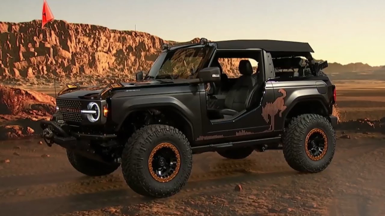 2021 Ford Custom Builds Bronco, Bronco Sport & F-150 Review| SEMA Show ...