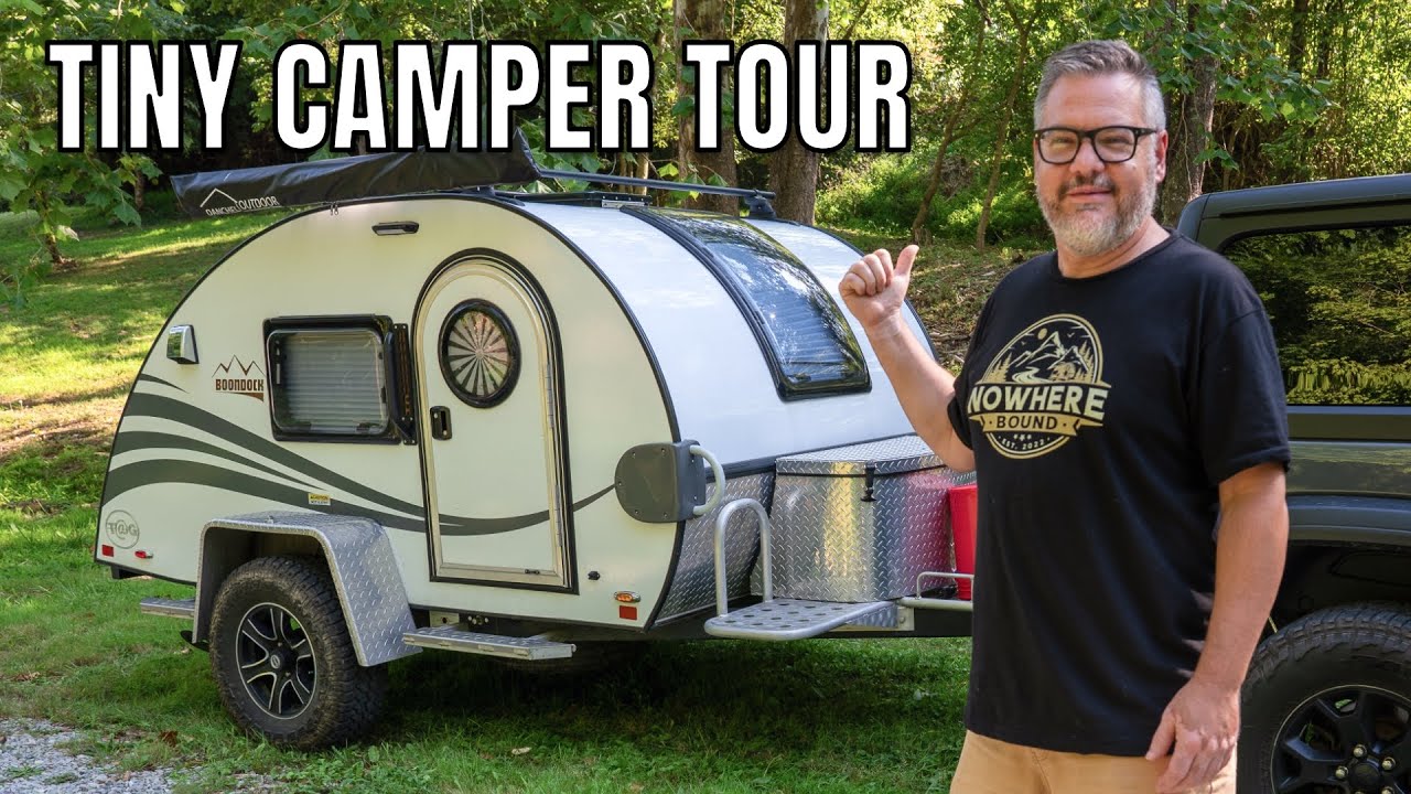 Tiny Camper Tour - Full Gear Rundown - YouTube