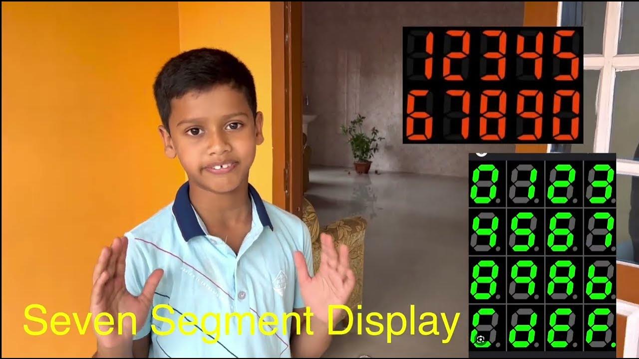 Seven segment display | how seven segment display works | - YouTube