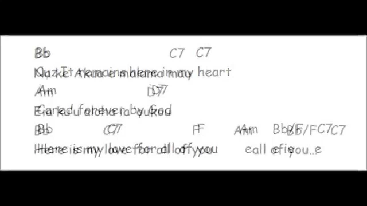 Mele 'Ohana lyrics & chords - YouTube