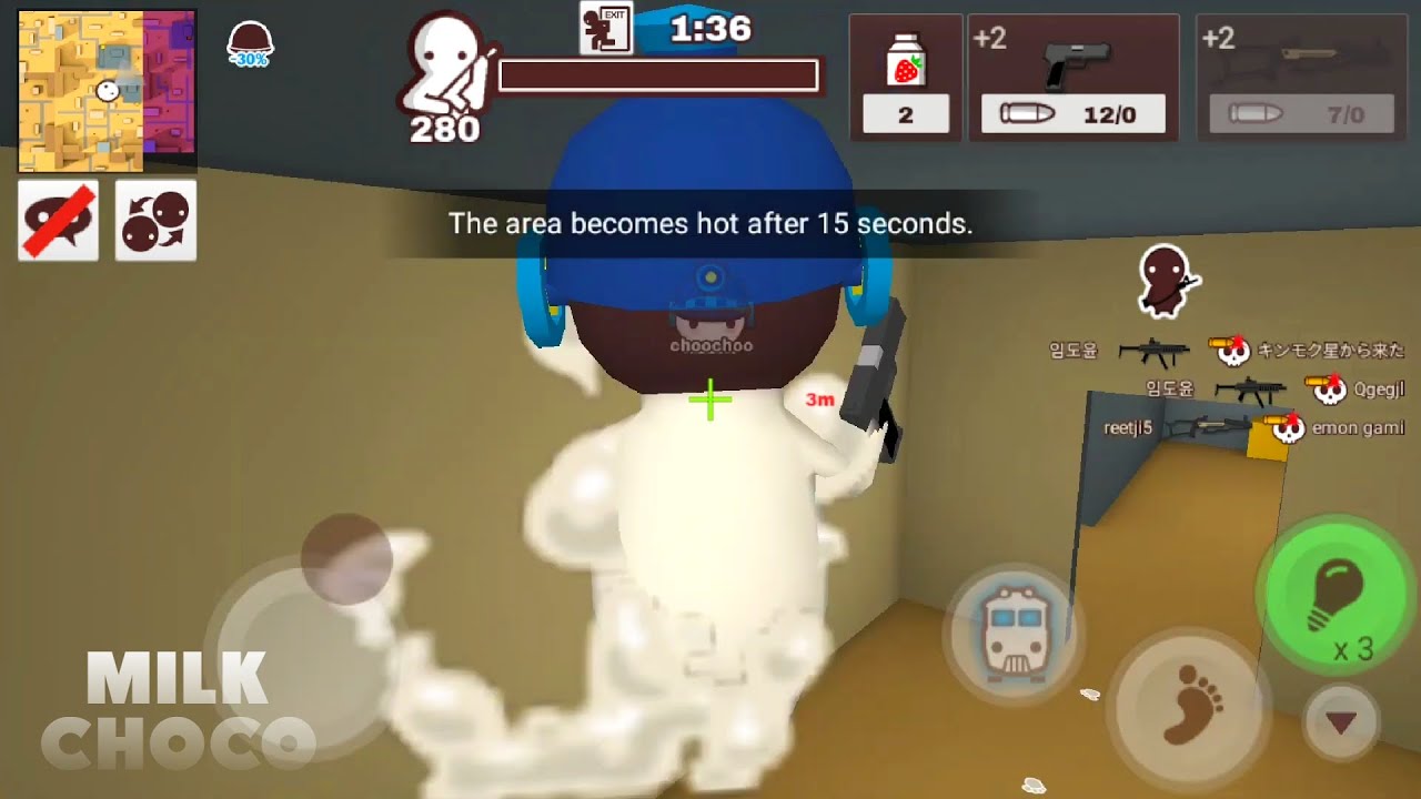 MilkChoco Battle Royale Choo Choo 🛴 - YouTube