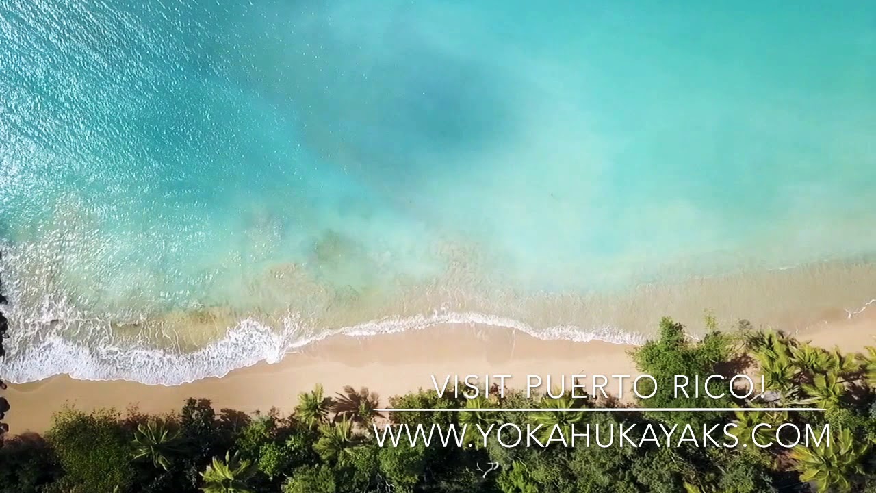 Fajardo Puerto Rico, hidden beach drone footage - YouTube