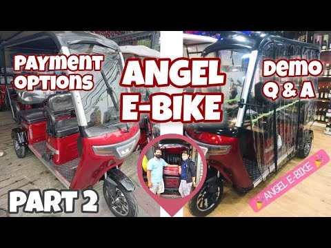 Part 2: ANGEL E BIKE FULL DEMO with Q&A | E Bike Buying Tips | Pricing ...