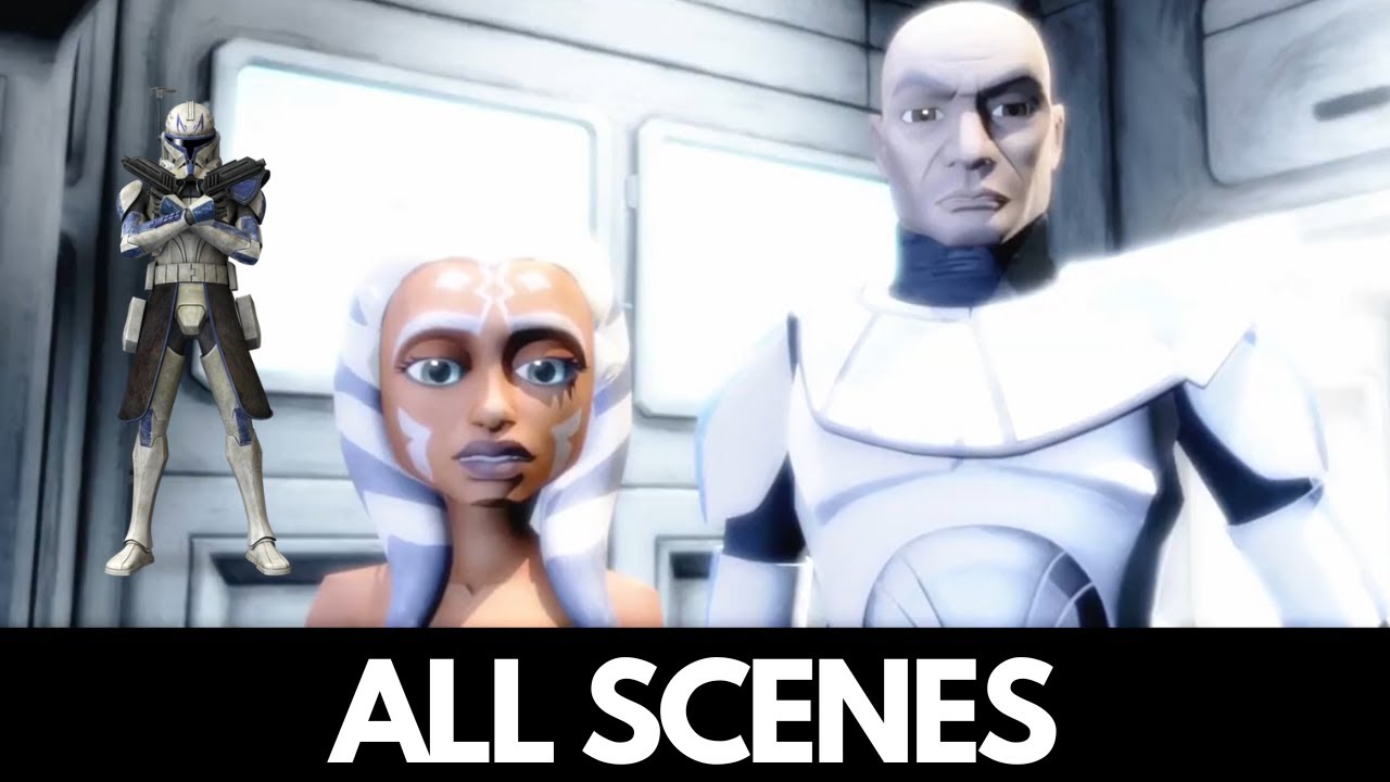 Captain Rex all scenes in Downfall of a Droid (The Clone Wars) - YouTube