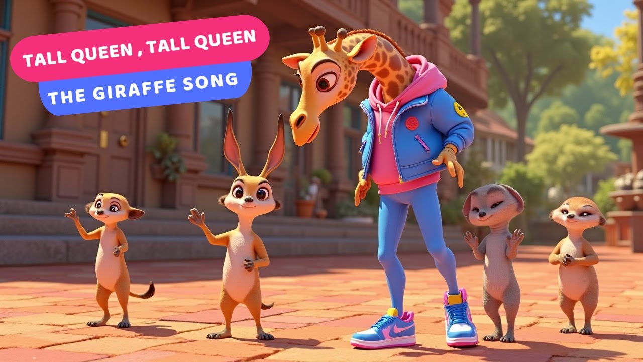 Tall Queen I Giraffe Song I Azoobaland I Kids Songs & Stories I # ...