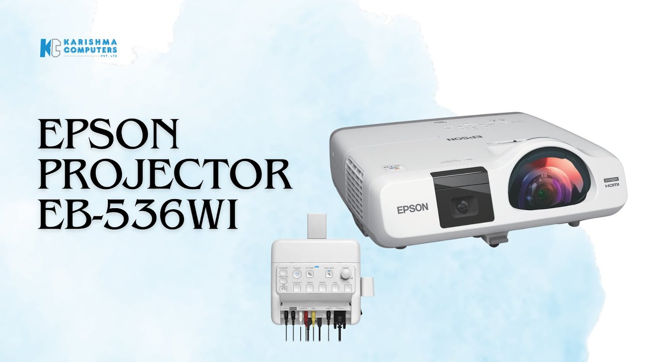 #epson 536Wi Short Throw Interactive Projector: Where Innovation Meets ...