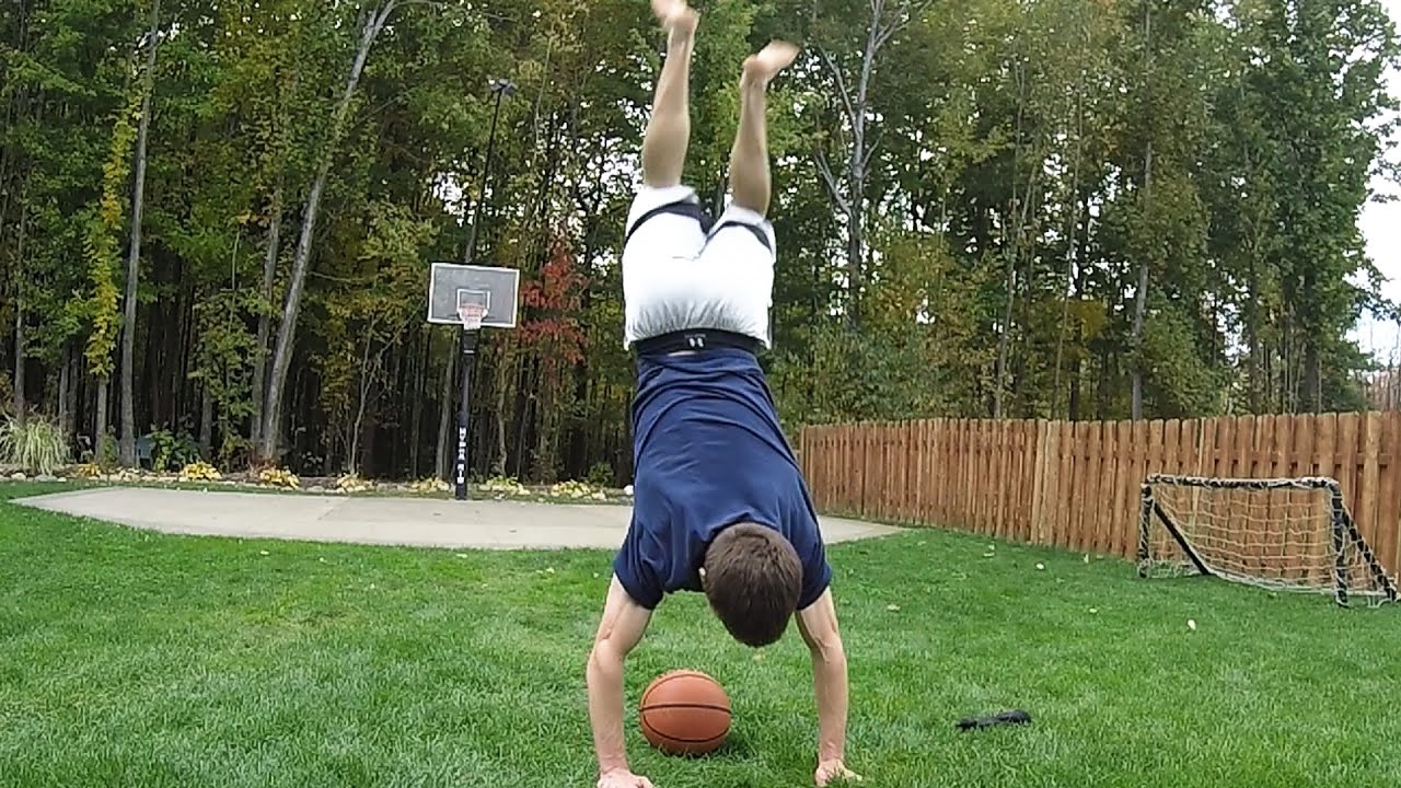 Acrobatic Basketball Trick Shots - YouTube