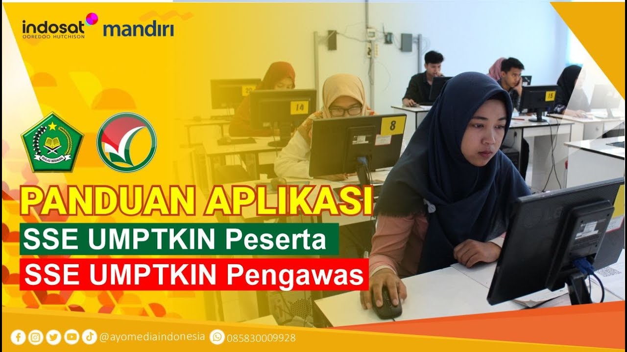 Panduan Aplikasi SSE UMPTKIN Peserta dan Pengawas - YouTube