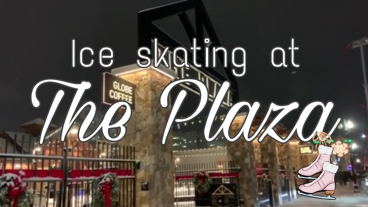 The Plaza - Review of the New Ice Rink in Downtown Neenah - YouTube
