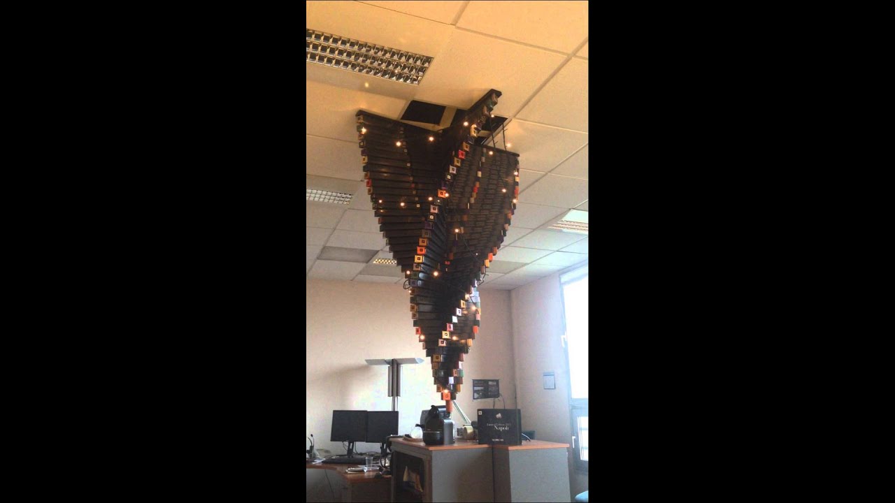 Nespresso Christmas Tree - YouTube