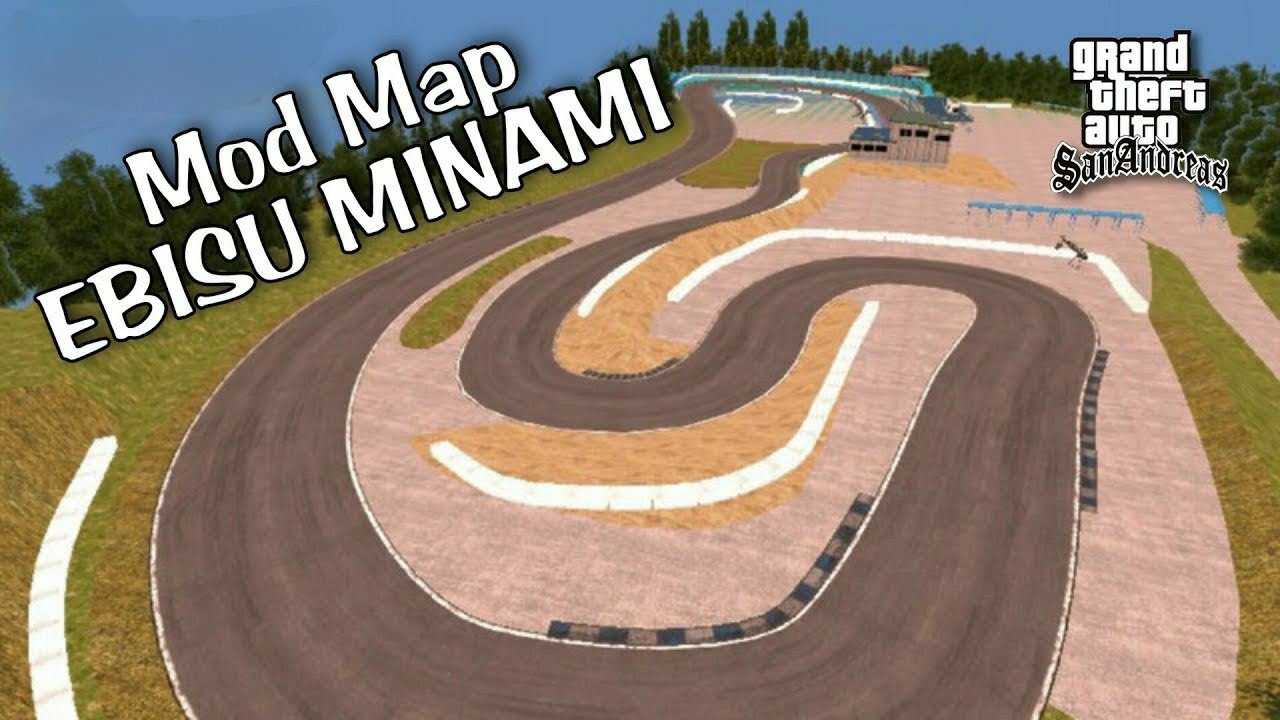 GTA SA MOD - INSTALL EBISU MINAMI DRIFT MODMAP - YouTube