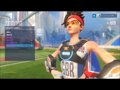 HIGHLIGHT INTRO - Tracer Sprinter Olympic 2016 skin - YouTube