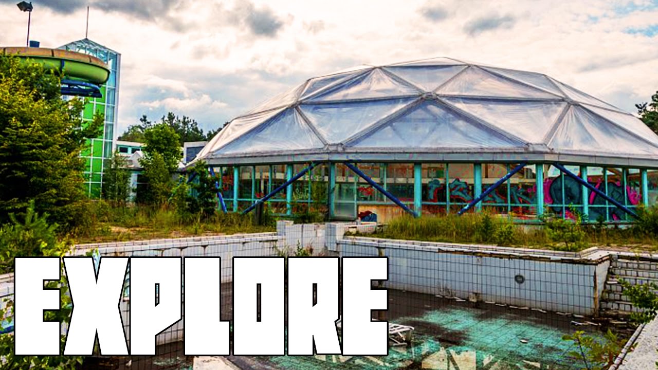 ABANDONED WATER PARK (almost collapsed) Urbex in Germany | Explore #12 ...