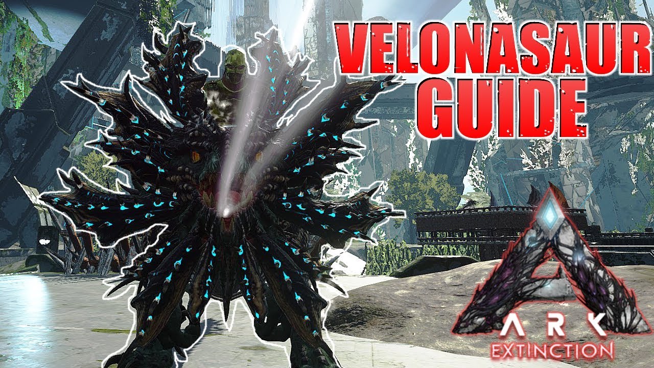 Ark Extinction | VELONASAUR GUIDE | Deutsch - Austria - YouTube