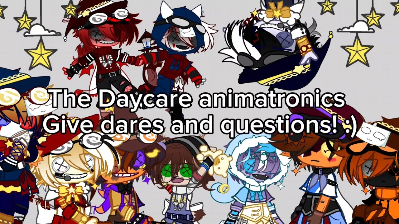 Ask and Dare the Daycare animatronics || TSAMS/TLAES + my au || - YouTube