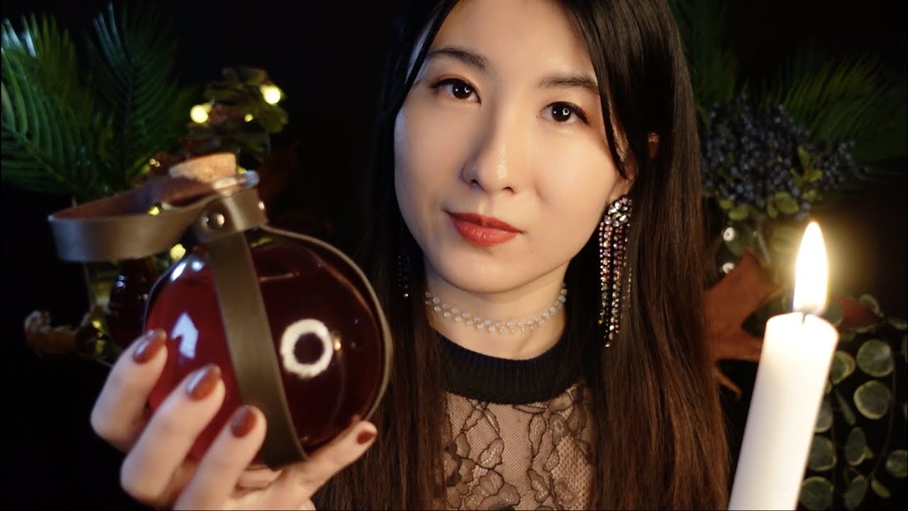 ASMR Witch Doctor Makes You a Sleep Potion 🎃🕯️ (Soft Spoken) - YouTube