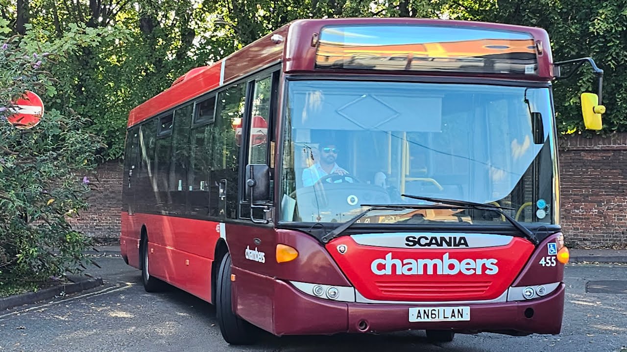 🚍*Nice* Chambers/Hedingham 455 AN61 LAN Omnilink on Service 784 - YouTube