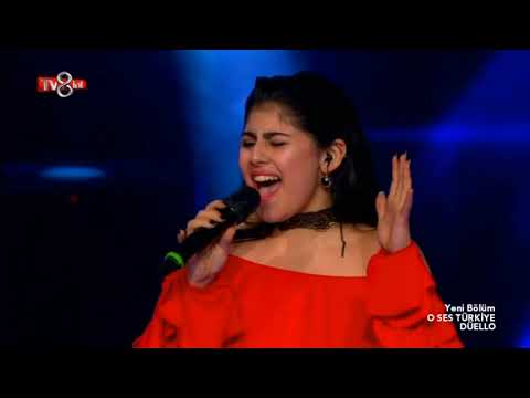 Murat'ın Takımı Berin ve Berivan Düellosu - 20 Ocak 2018 O Ses Türkiye
