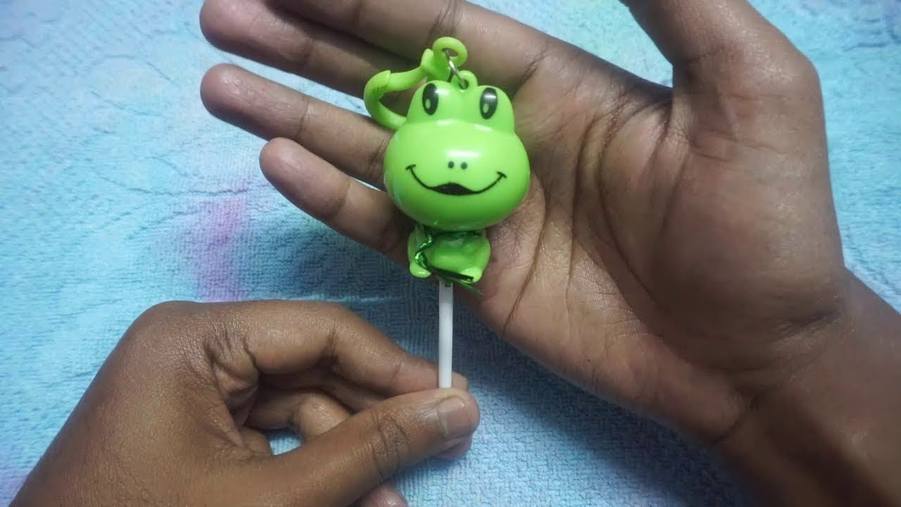 Frog Toy With Candy Inside It.................. - YouTube