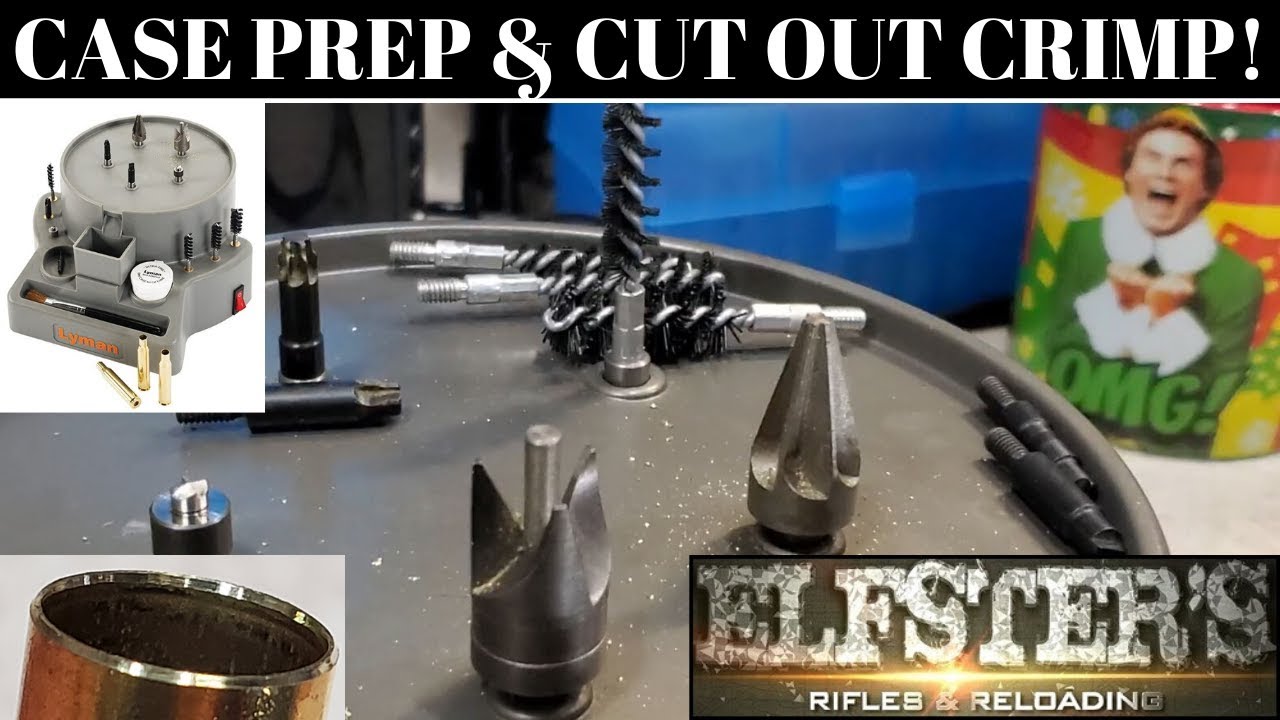 LYMAN CASE PREP CENTER XPRESS! & CUTTING OUT THE CRIMP! - YouTube