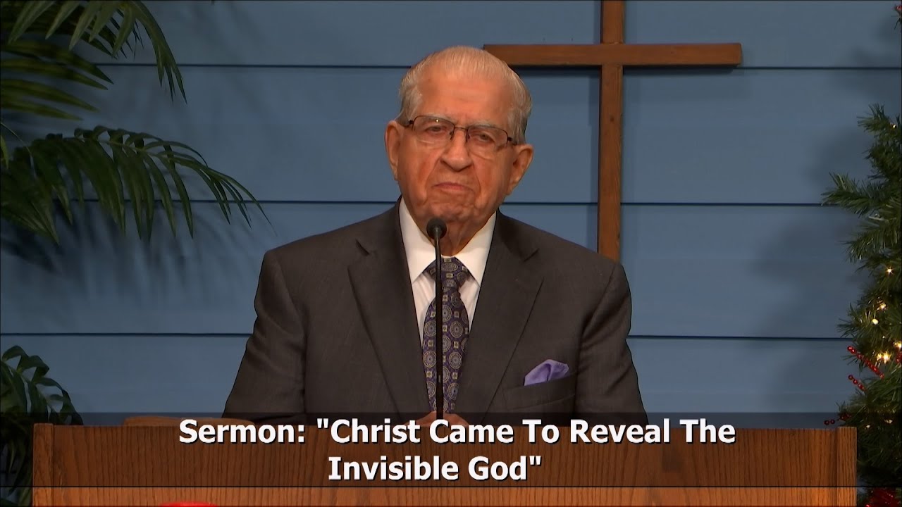 Christ Came to Reveal the Invisible God - John 1:1-18 - YouTube