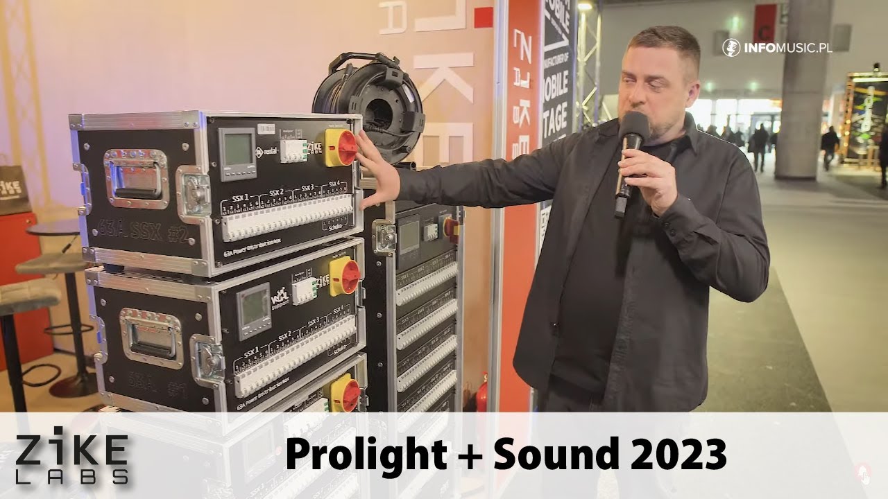Rozdzielnice Pro Line - targi Prolight + Sound 2023 - YouTube