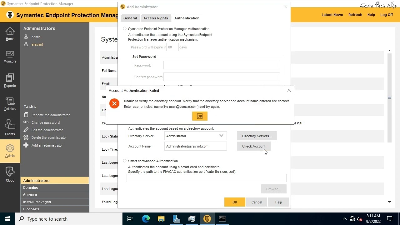 how to integrate symantec endpoint protection manager with active ...