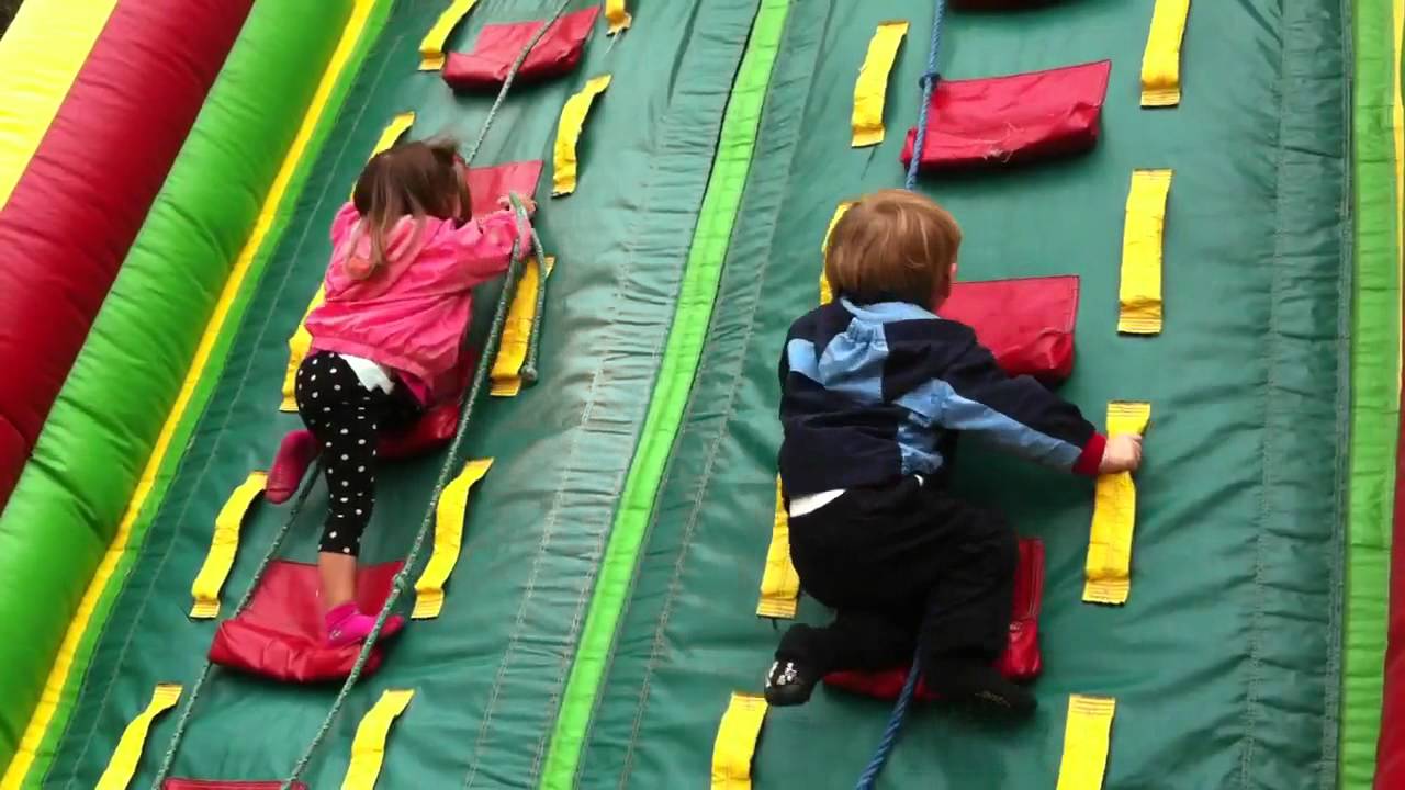 Toddler Tag Team Rope Climbing - YouTube