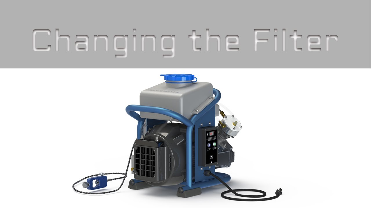 Changing the Air Filter - Scuba Compressor - YouTube