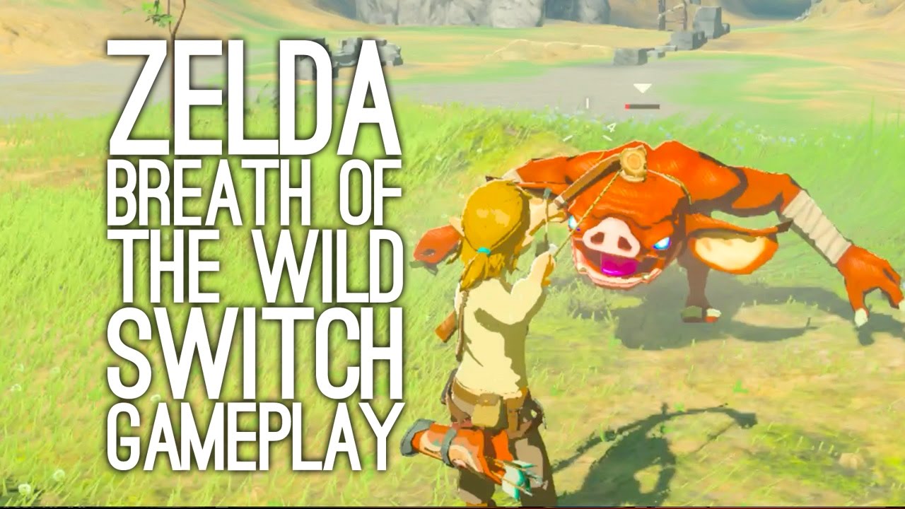 Zelda: Breath of the Wild Nintendo Switch Gameplay: Let's Play Legend ...