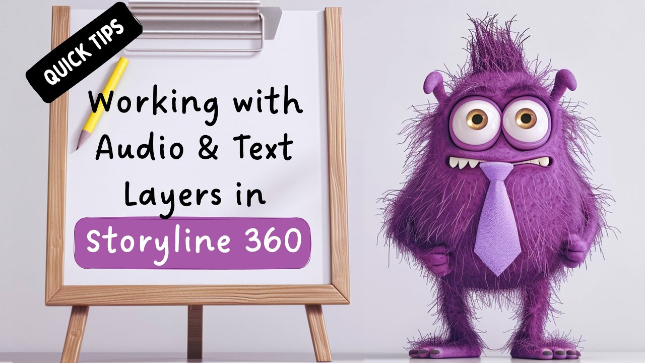 Quick Tips: Keep Audio from Overlapping When Using Persistent Layers in Storyline 360 - YouTube
