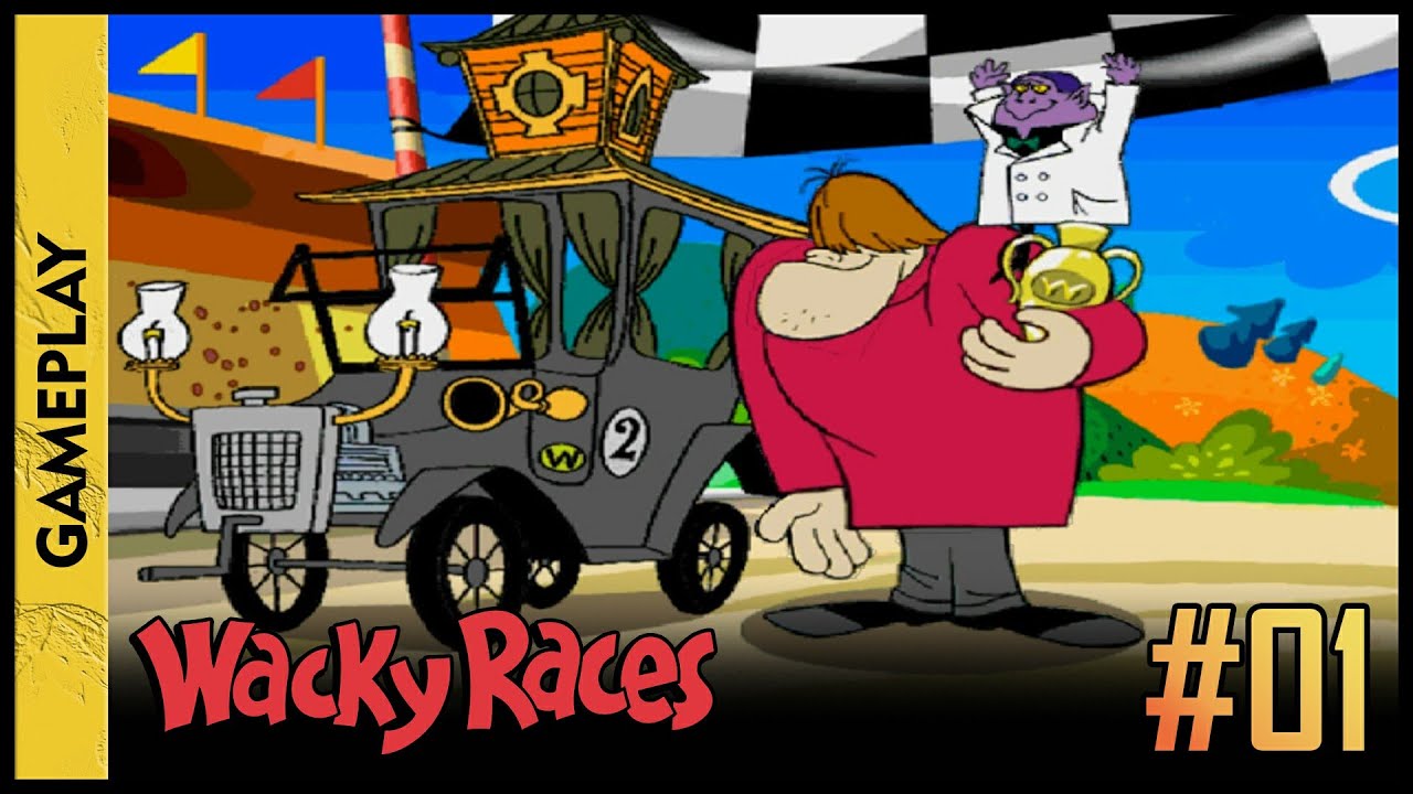 WACKY RACES (Gameplay)(PC) #01 - YouTube