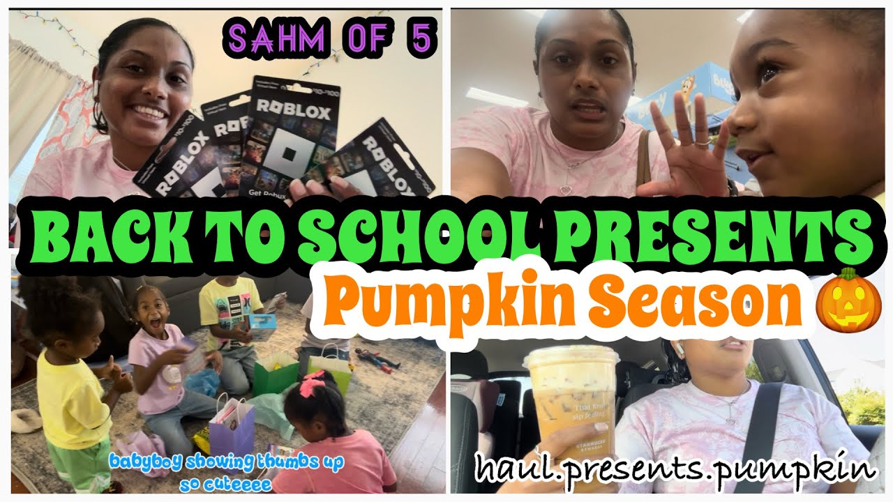 FALL IS NEAR | PUMPKIN IN THE AIR | BACK TO SCHOOL PRESENTS | TARGET ...