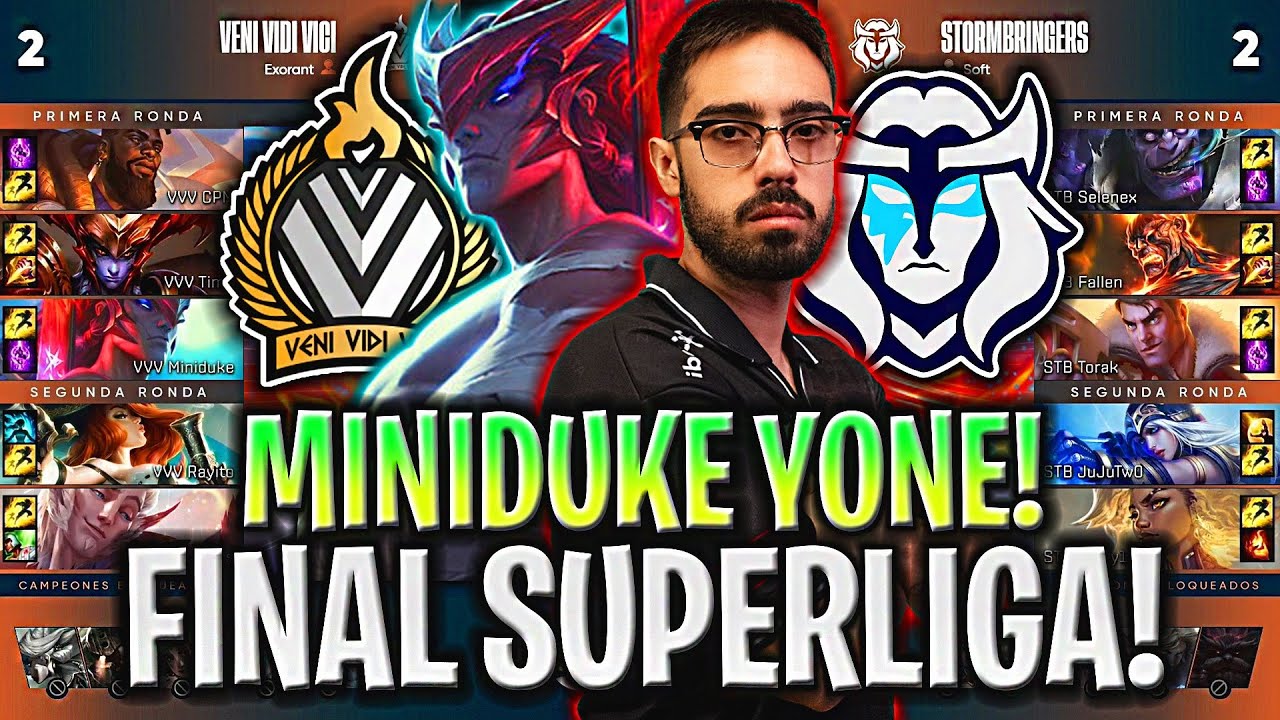 MINIDUKE SACA YONE EN LA FINAL DE SUPERLIGA! - VVV vs STB SUPERLIGA ...