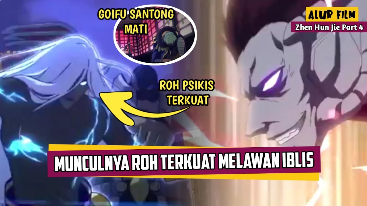KEMUNCULAN ROH-ROH DENGAN PSIKIS TERKUAT || Alur Cerita Film Kartun ...