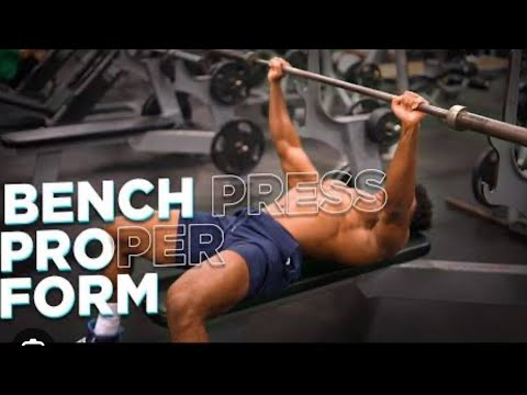 CORRECT FORM OF BENCH PRESS & FIX YOUR MISTAKE - YouTube