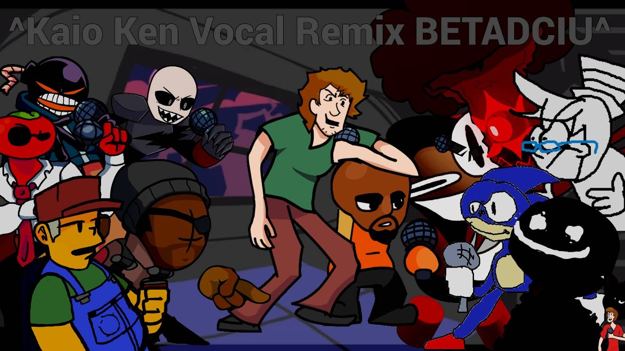 FNF - Kaio Ken Mr Moustache Vocal Remix But Every Turn A Different ...