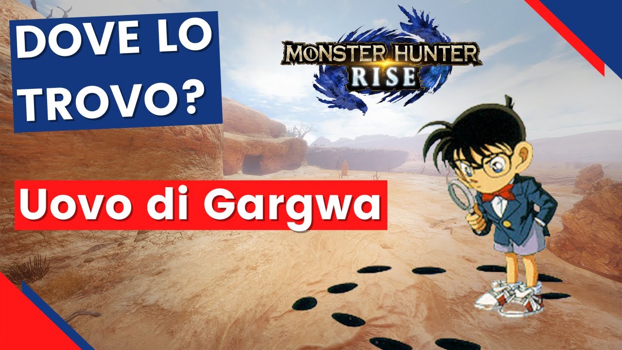Dove trovare l'uovo di Gargwa - Monster Hunter Rise ITA - YouTube