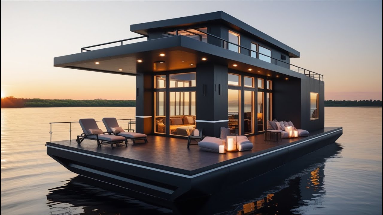 AMAZING HOUSEBOATS THAT WILL BLOW YOUR MIND - YouTube