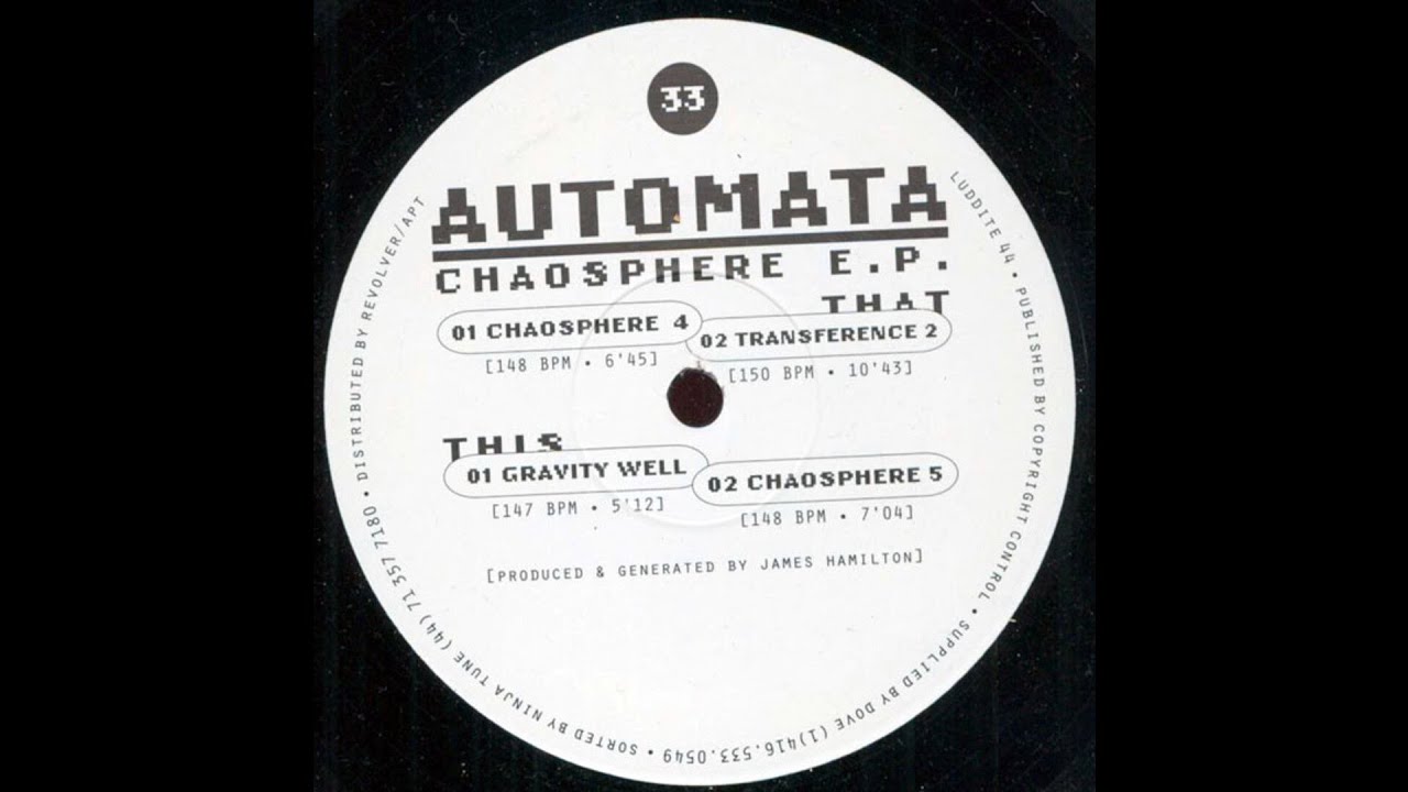 Automata - Chaosphere 5 (Hardcore 1993) - YouTube