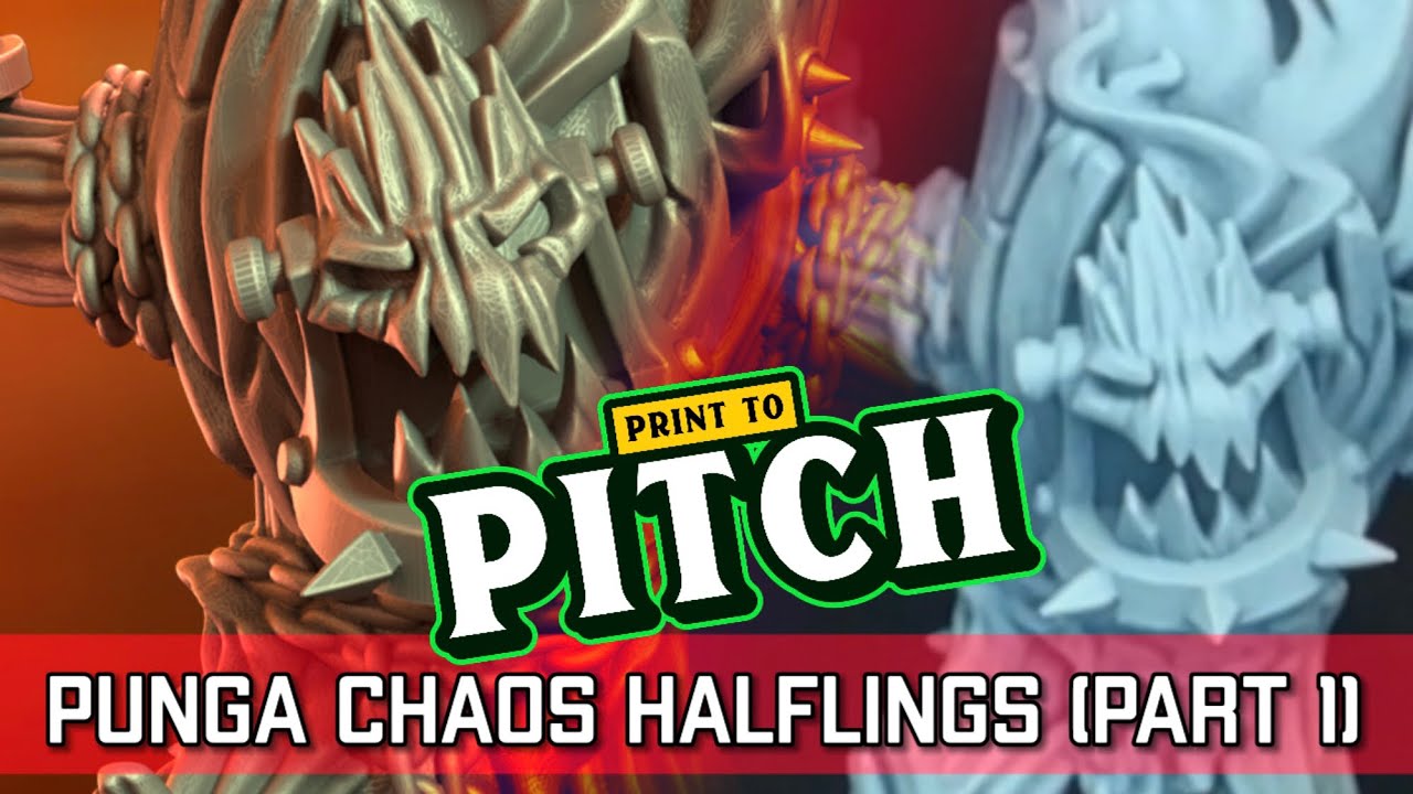 Punga Halfling Team - 3D Printing Blood Bowl | Print to Pitch (Bonehead ...